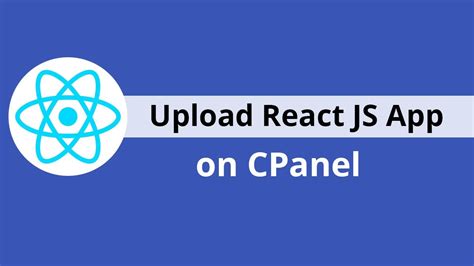 How To Upload React Js Project On Server Youtube