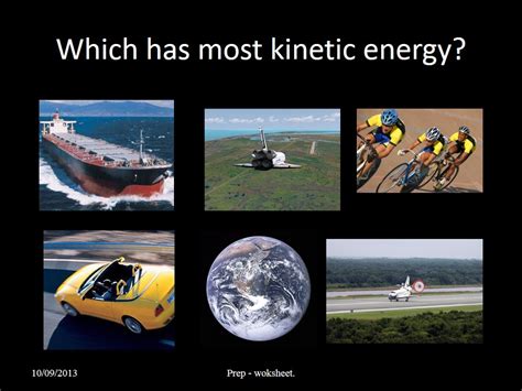 IGCSE Physics Kinetic Energy