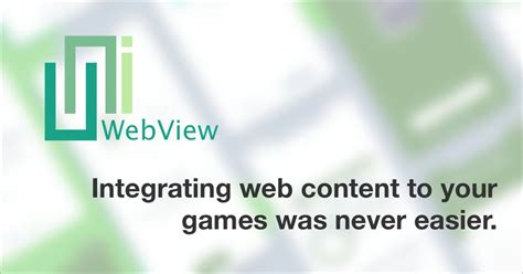 uniwebview 4 uniwebview is a unity 3d plugin for adding a web view