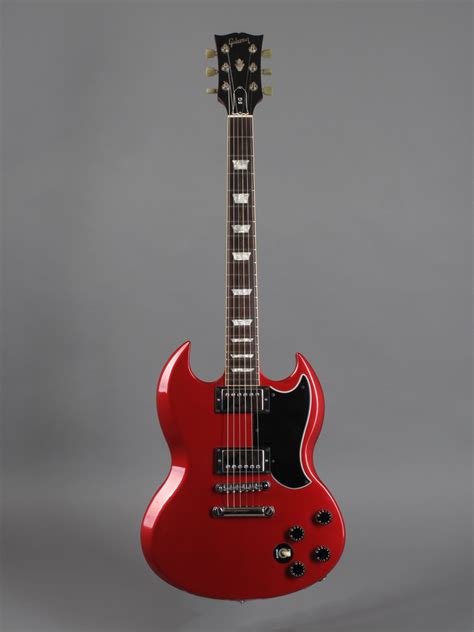 Gibson Sg Standard 1990 Candy Apple Red Guitar For Sale Guitarpoint