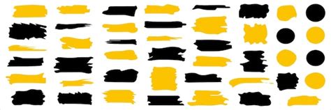 Premium Vector Set Of Different Blotch Shapes Random Abstract Liquid