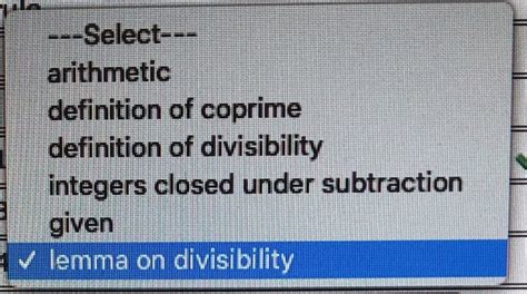 Solved Use Direct Proof And The Divisibility Lemma To Show
