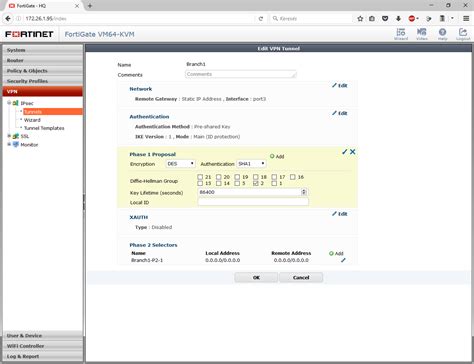 VPN Tunnels For WAN Backup Between FortiGate Cisco Devices Andras The Techie