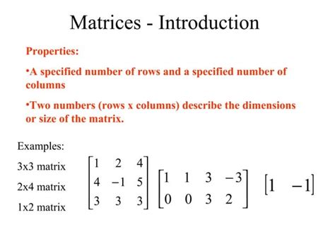 Ppt On Matrices And Determinants PPT