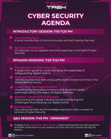 Cybersecurity Techtrek Drcoders Bridgethegap Dr Coders