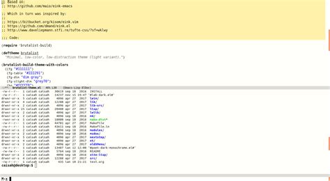 Brutalist Theme Emacs Themes