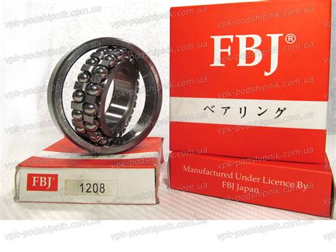 Подшипник 1208 FBJ Купить Цена 375 в Украине