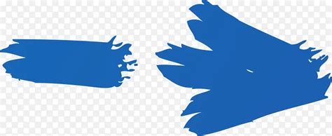 蓝色笔刷矢量箭头png图片素材下载 图片编号8595798 Png素材网