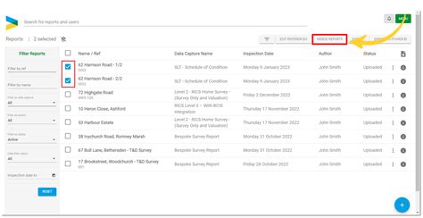 Merging And Cloning Reports On The Web Portal