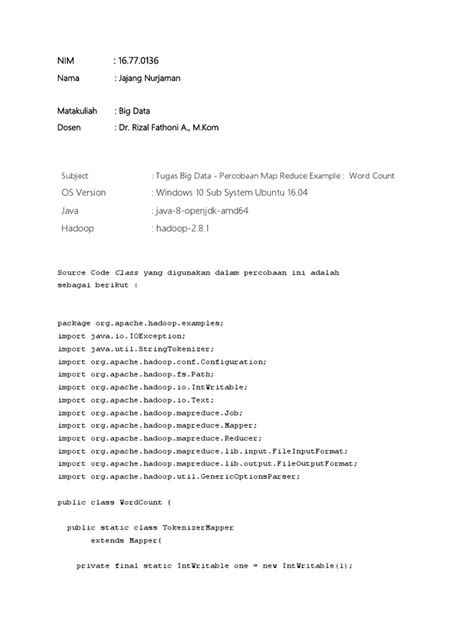 Map Reduce Example Download Free Pdf Apache Hadoop Computer