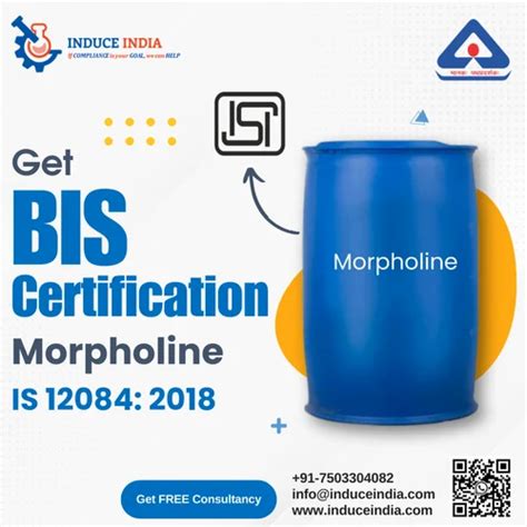 Bis Certification For Morpholine In New Delhi Id 2854584186797