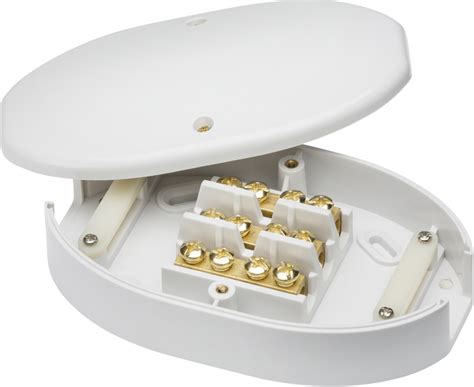 60a Junction Box 3 Terminal White — Masterlec