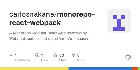 Github Carlosnakanemonorepo React Webpack A Monorepo Modular React App Powered By Webpack
