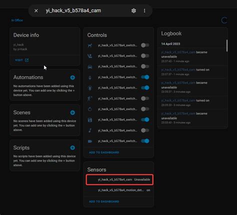 V045 Yi Hack V5 Related Issues · Issue 113 · Roleoroleoyi Hackhaintegration · Github