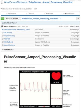 Pulse Sensor Amped Processing Visualizer