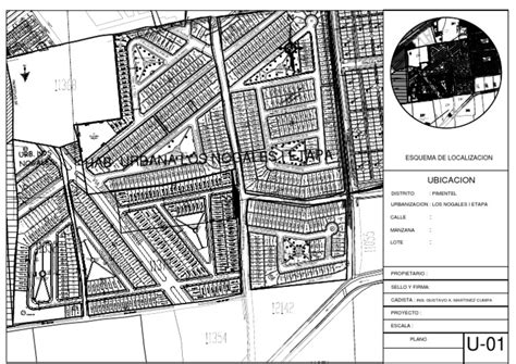 Plano Nogales Pdf Pdf