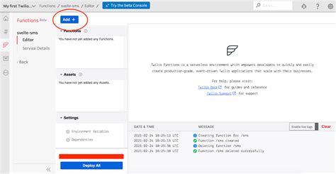 Send An Sms With Svelte And Twilio Functions Twilio