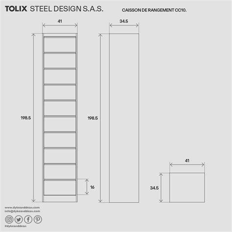 Tolix Cc10 Cabinet Dyke And Dean