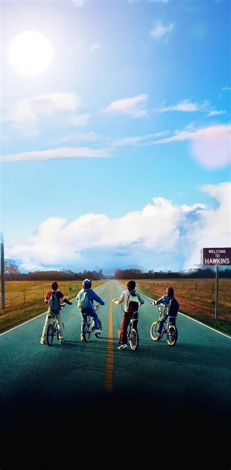 Stranger Things Sky Wallpapers Wallpaper Cave