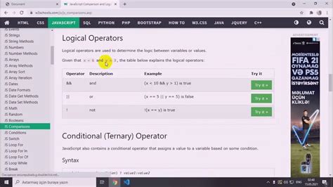 Javascript Dərs 9 İf Else Youtube