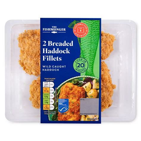 Breaded Haddock 2 Pack Aldi Ie