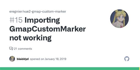 Importing Gmapcustommarker Not Working Issue Eregnier Vue Gmap