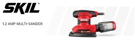 Skil Corded Multi Function Detail Sander With Micro Filter Dust Box 3
