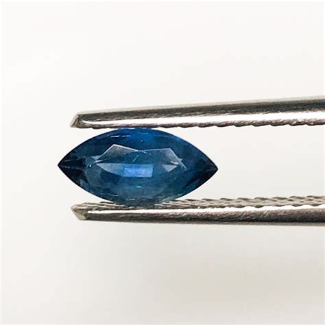 Blue Sapphire Marquise Cut Sapphire 1 Carat Sapphire Corundum