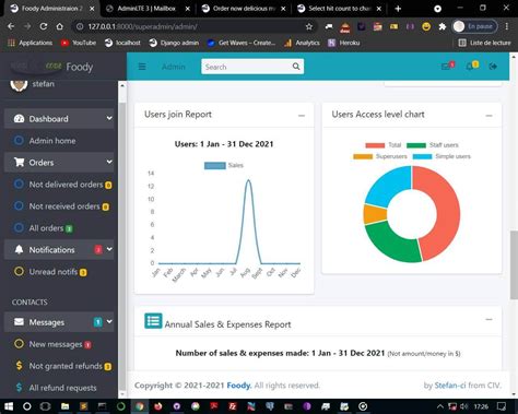 Restaurant Website In Django 2025