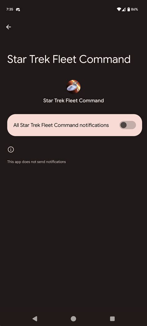 Notifications Broken Some Android Devices Rstartrekfleetcommand