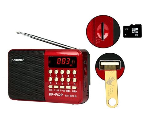 M Y Nghe Nh C Mini Mp Fm Radio Kk