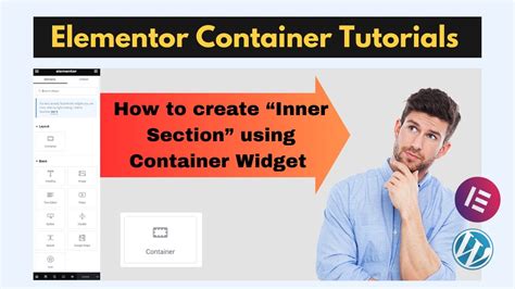 How To Create Inner Section Using Container Widget In Elementor Page Builder Youtube