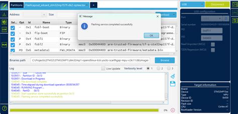 Solved No Boot After Flashing The Stm32mp157f Dk2 Sd Card