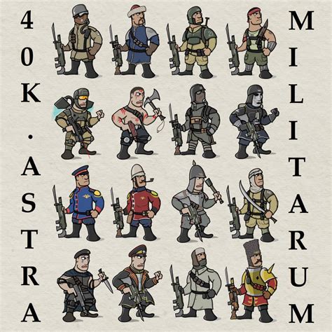 40k Imperial Guard Regiments By Foojer On Deviantart