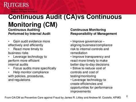 The Coming Age Of Continuous Auditing
