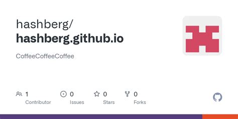 Github Hashberg Coffeecoffeecoffee