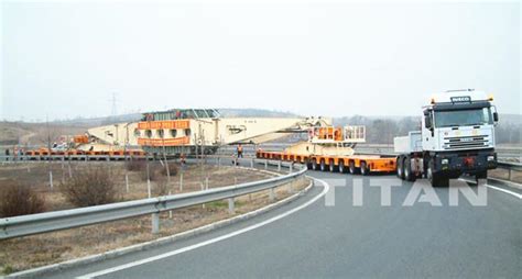 Self Propelled Modular Transporter Trailer For Sale Titan Vehicle