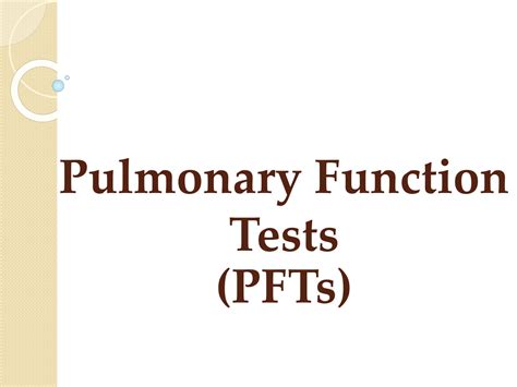 SOLUTION Pulmonary Function Tests Studypool SOLUTION Pulmonary Function Tests Studypool
