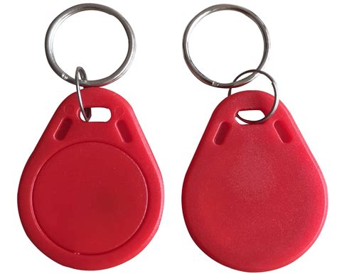Fob Mifare S50 Red With Uid Kas Keyless Access Security Electronic Access Control Systems