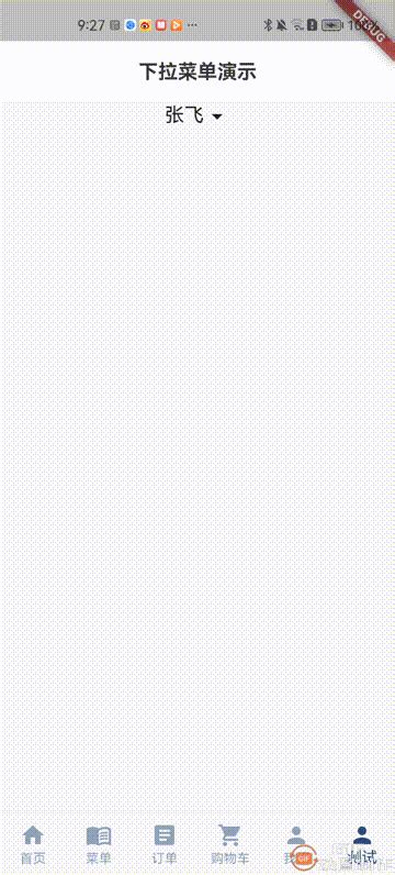 Flutter实现下拉菜单组件——基于popupmenubutton Csdn博客