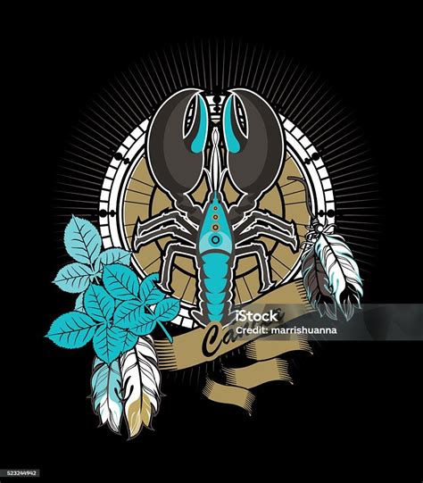 게자리 별자리 6월에 대한 스톡 벡터 아트 및 기타 이미지 6월 갈고리 발톱 검정색 배경 Istock