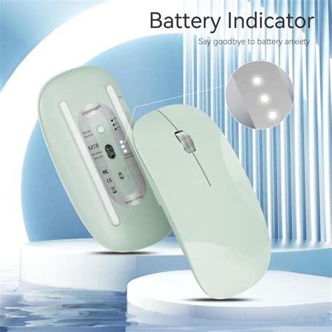 Souris Bluetooth Rechargeable Trois Modes Bluetooth G Sans Fil Silencieuse Et