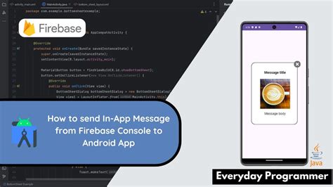 Firebase Tutorial Sending In App Messages To Android Apps In Android