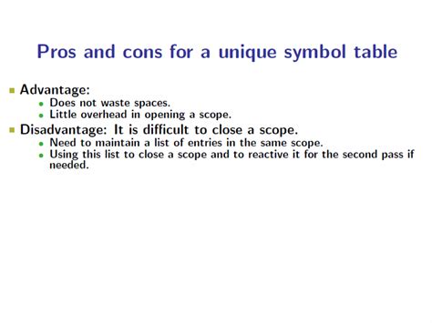 Symbol Table In Compiler Design Pdf
