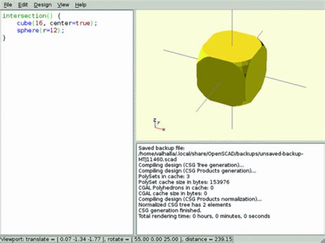 Discovering OpenSCAD Part Basic Functions Open Electronics