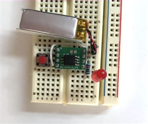 Attiny85 Push Button Power Switching Software Only Solution