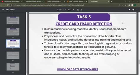 This Is A Machine Learning Based Model That Identify Fraudulent Credit