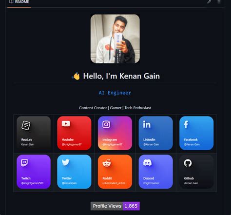 Showcase Your GitHub Profile Contribute To The Cool GitHub Profile README Repository DEV