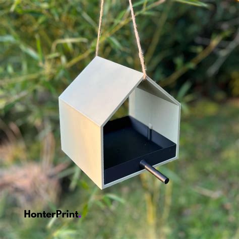 Bird Feeder Stl 3d Print File Digital Download For 3d Printing Bird House 3d Stl File 3d Bird