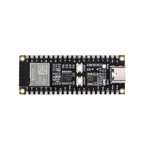 Waveshare Esp32 C6 Microcontroller With Header Wifi 6 Development